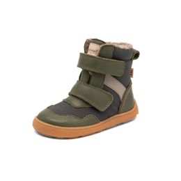bisgaard Stiefel 'Timo' Jungen Gr&ouml;&szlig;e 32 taupe / dunkelgrau / oliv