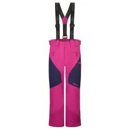 Schneehose Trollkids "KIDS KONGSBERG SKI PANT", M&auml;dchen, Gr. 176, N-Gr, rosa (schwarz pink, deep violet), Web, Obermaterial: 100% Polyester. Futter: 100% Polyamid. Wattierung: 100% Polyester, Hosen Schneehose