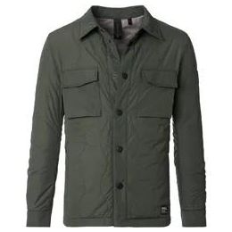 Langjacke Casamoda "Casamoda Jacke uni", Herren, Gr. M, grün, 100% Polyester, Jacken