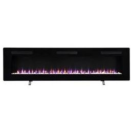 Glen Dimplex Deutschland Elektrokamin DIMPLEX "Sierra 72"", schwarz, B:182,9cm H:49,5cm T:16,5cm, Elektrokaminöfen, schwarz,mit Heizung, Fernbedienung, App, Optiflame Flammeneffekt