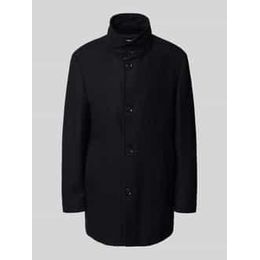 Strellson Regular Fit Wollmantel mit Stehkragen Modell 'FINCHLEY'