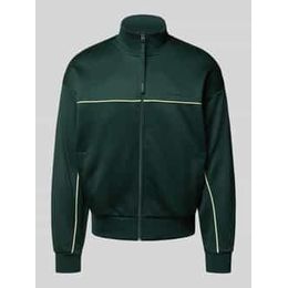 Lacoste Loose Fit Sweatjacke mit Baumwoll-Anteil