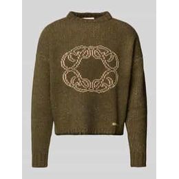 Strickpullover mit Rundhalsausschnitt Modell 'Legacy'