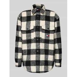 Tommy Jeans Regular Fit Hemdjacke mit Karomuster