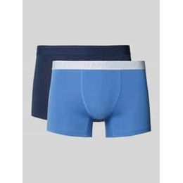 Hanro Trunks mit elastischem Logo-Bund im 2er-Pack