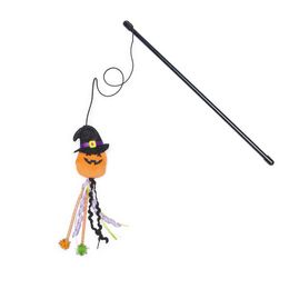 Beeztees Halloween Katzenangel Kürbis 40 cm