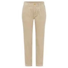 Cordhose LINDBERGH, Herren, Gr. M, N-Gr, beige (lt stone), Cord, Obermaterial: 100% Baumwolle, unifarben, casual, lang, Hosen, Cord-Chino mit schmalem Bein