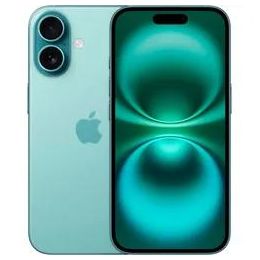 Apple Smartphone "iPhone 16", Energieeffizienz: B (A-G), grün (blaugrün), 128 GB, Mobiltelefone, Topseller
