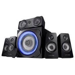 Trust Lautsprechersystem "GXT 658 Tytan 5.1 Surround", schwarz, Lautsprecher