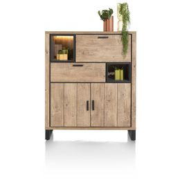 Henders & Hazel Pavarotti Highboard mit LED HPL/Metallgestell