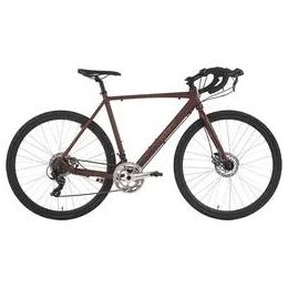 Gravelbike Adore "Gravelbike Rennrad 28'' G3006 braun RH 56 cm Adore" Gr. 56, braun (braun, braun), Fahrräder, 56cm, 28 Zoll (71,12cm) hinten: 28 Zoll (71,12cm)