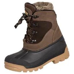 Wanderschuh Meindl "Meindl Sölden Junior dunkelbraun", Gr. 33, Normalschaft, braun, Veloursleder, Schuhe, Comfort fit mehr Platz im Vorfußbereich und festen Halt in der Ferse