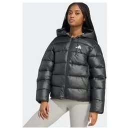 Winterjacke Adidas SPORTSWEAR "W ESS SD P HD J", Damen, Gr. L, schwarz, Obermaterial: 100% Polyester, sportlich, Jacken