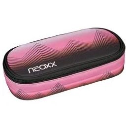 Schreibgeräteetui neoxx "Schlamperbox, Jump, Pixel my mind", Kinder, rosa (sweet like sunset), Polyester, Schreibgeräteetuis, teilweise aus recyceltem Material