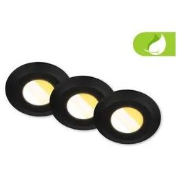 Briloner LEUCHTEN Deckenleuchte "Einbauleuchte", schwarz, Lampen