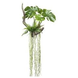 Kunstpflanze Creativ green "Splitphilodendron", grün, B:50cm H:160cm, Kunststoff, Kunstpflanzen