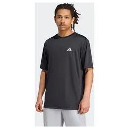 T-Shirt Adidas PERFORMANCE "TR ESS HP T", Herren, Gr. XL, schwarz, Obermaterial: 100% Polyester, Shirts