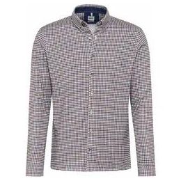 Businesshemd Brax "Style DANIEL", Herren, Gr. 3XL, Normalgrößen, braun, 100% Baumwolle, Hemden