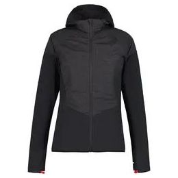 Trainingsjacke Rukka "Rukka Midlayer Maskila Refl", Damen, Gr. 40, schwarz, 78% Polyester, 22% Elasthan, Jacken