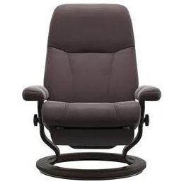 Relaxsessel stressless "Consul", rot (bordeaux paloma), B:85cm H:100cm T:77cm, Leder BATICK: BATICK ist ein leicht korrigiertes, durchgefärbtes und genarbtes Möbelleder, bei dem die meisten Unebenheiten und Spuren in der Regel entfernt wurden.;Leder PALOMA: PALOMA ist ein durchgefärbtes Semianilin-Möbelleder mit natürlicher Narbung.;ROHLEDER Stoff Q2 FARON: Ein fester zuverlässiger Bouclé mit eine