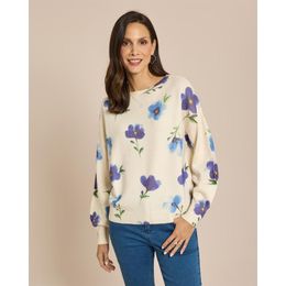 Pullover mit Blumenmuster