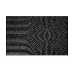 CS Schmal como Fussmatte Achat schwarz Synthetische Fasern Maße (cm): B: 70 » Höffner