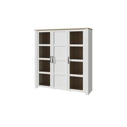 Höffner Highboard Toneo ¦ weiß ¦ Maße (cm): B: 151 H: 160 T: 42.0 » Höffner