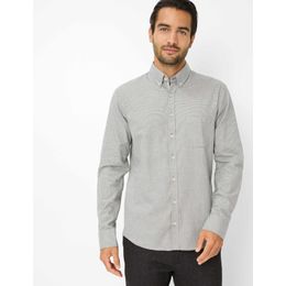 Brax Herren Hemd Style DANIEL platin, hellgrau, Gr. XXL