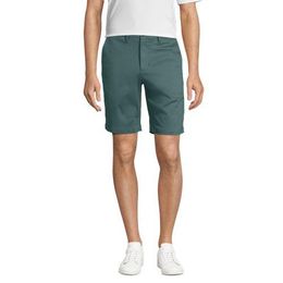 LANDS' END Chino-Shorts mit Stretch, Classic Fit, Herren,  Grün, Baumwoll-Mischung, by Lands' End