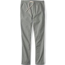 LANDS' END Schlupfbund-Chino, Herren,  Gr&uuml;n, Baumwolle/Leinen, by Lands' End