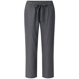 CARE BY ME Damen-Schlafhose S Dunkelgrau