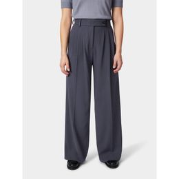 armedangels Damen-Bundfaltenhose M Nachtgrau