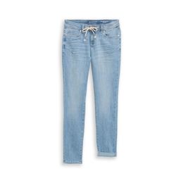 Tom Tailor Damen TTMAYA TAPERED Jeans, blau, Uni, Gr. 28/32
