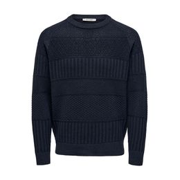 Only & Sons Only & Sons Pullover 'ONSALKAN' Herren Gr&ouml;&szlig;e S navy