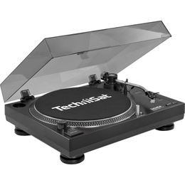 Technisat Plattenspieler »TECHNIPLAYER LP 300« Schwarz/Silber Einstellbare Auflagekraft und Antiskating