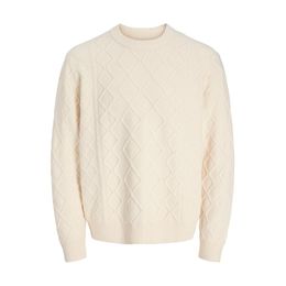 Jack & Jones JACK & JONES Pullover 'JORCAMBRIDGE' Herren Gr&ouml;&szlig;e M creme