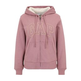 GAP Petite Sweatjacke 'HERITAGE' Damen Größe XS gold / mauve