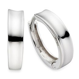 Bruno Banani Paar Creolen »Schmuck, Geschenk, Silbercreolen, « silberfarben 14 mm Edler Ohrschmuck von Bruno Banani