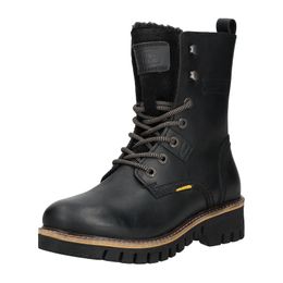 Camel Active Schnürstiefelette »Stiefelette Leder« Schwarz 37 37 Verschluss: Schnürung
