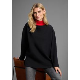 Laura Scott Damen Sweater, L&auml;ssig-weiter Sweater mit komfortabler Passform und Seitenschlitzen. 44/46