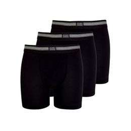 Jockey Trunk »Cotton Stretch« 3er Pack, Mittlere Bundhöhe, längeres Bein, Logobund schwarz S/4 S/4 Boxershorts von Jockey