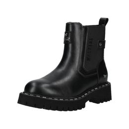 Mustang Shoes Stiefelette »Stiefelette Lederimitat/Textil« Schwarz 36 36 Verschluss: Reißverschluss