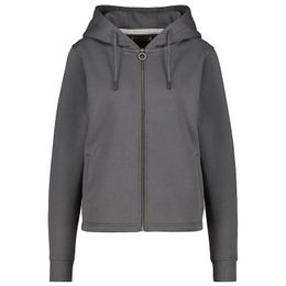 alife and kickin ALIFE & KICKIN Kapuzensweatjacke »Damen FredaAK A« iron gate S S Damen Kapuzenjacke mit Reißverschluss für einfache An- und Ausziehbarkeit