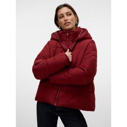 Véro Moda VERO MODA Steppjacke »VMSOPHIE SHORT JACKET GA BOO« mit Kapuze Syrah XL XL Pufferjacke von Vero Moda