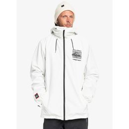Quiksilver Snowboardjacke »High In The Hood« weiß M M Material: 10K Quiksilver-DryFlight -Technologie...