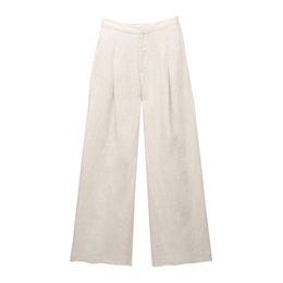 Pull&Bear Pull&Bear Hose Damen Gr&ouml;&szlig;e 44 wollwei&szlig;