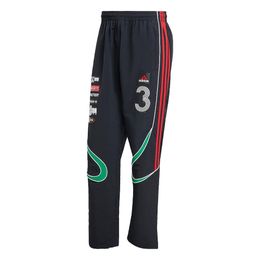 adidas originals Hose 'Teamgeist' Herren Größe 29/30 grün / rot / schwarz / weiß