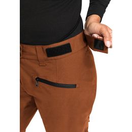 Maier Sports Skihose »Backline Pants W« Lässig geschnittene Skihose für Piste und Gelände schwedenrot 36 - Normalgrößen Normalgrößen 36 Lässig...