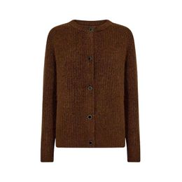 soyaconcept Cardigan »Soya Concept Cardigan SC_TORINO« 98810 BROWN MELANGE L L Weich und leicht – ideal für den Lagenlook