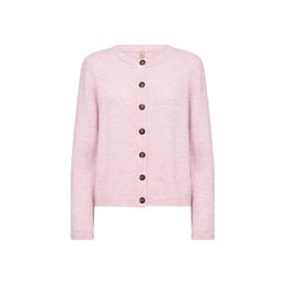 soyaconcept Cardigan »Soya Concept Cardigan SC_ORLEAN« 94145 LIGHT ROSE MELANGE M M Weich und leicht – ideal für den Lagenlook